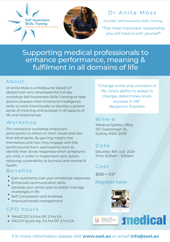 Self Awareness Skills Training Workshop | 1Medical